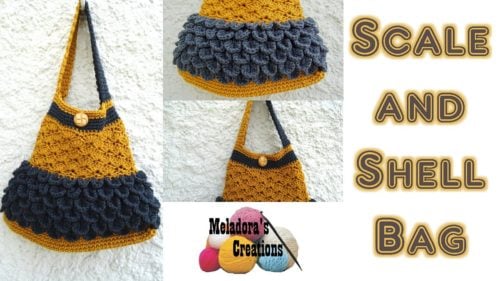 Scale and Shell Bag - Crochet Pattern Bonanza