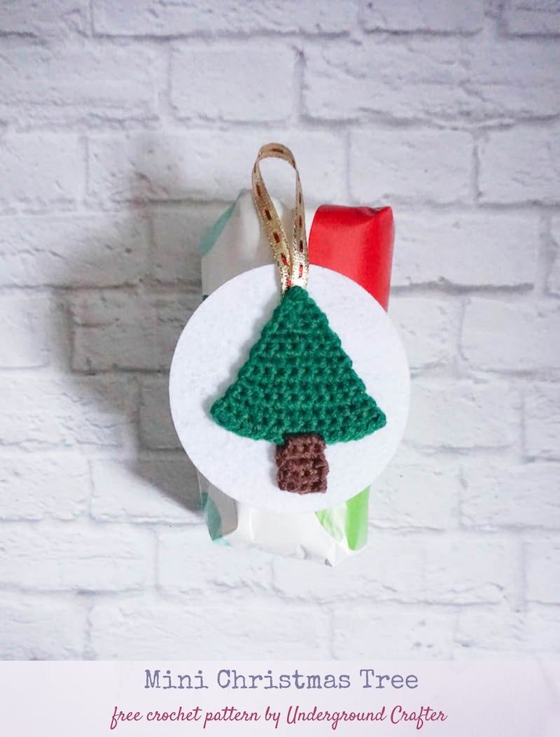 Mini Christmas Tree - Crochet Pattern Bonanza