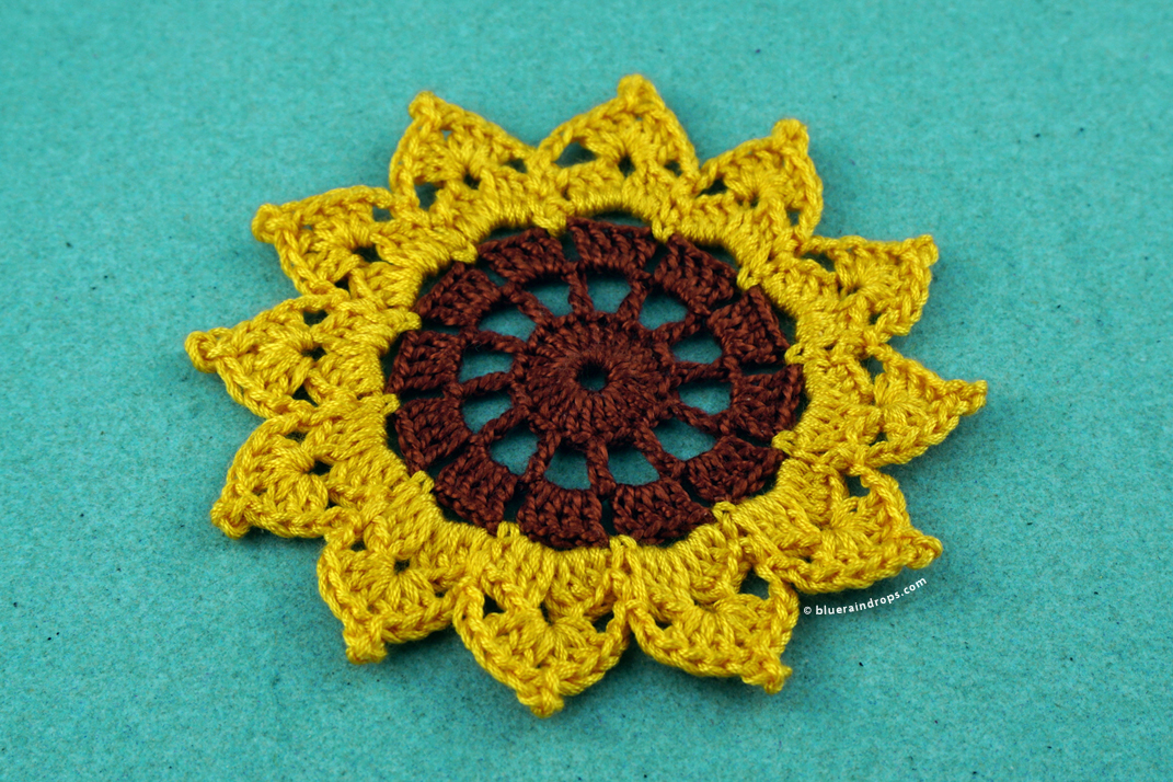 Easy Crochet Sunflower Crochet Pattern Bonanza