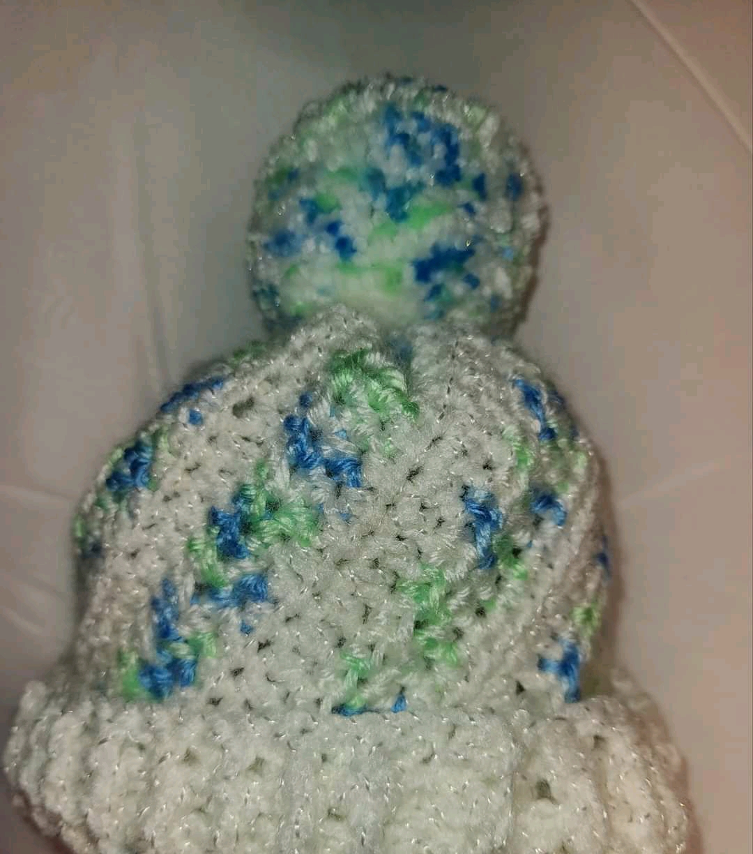 Crochet Swirl Hat Worked Flat - Crochet Pattern Bonanza