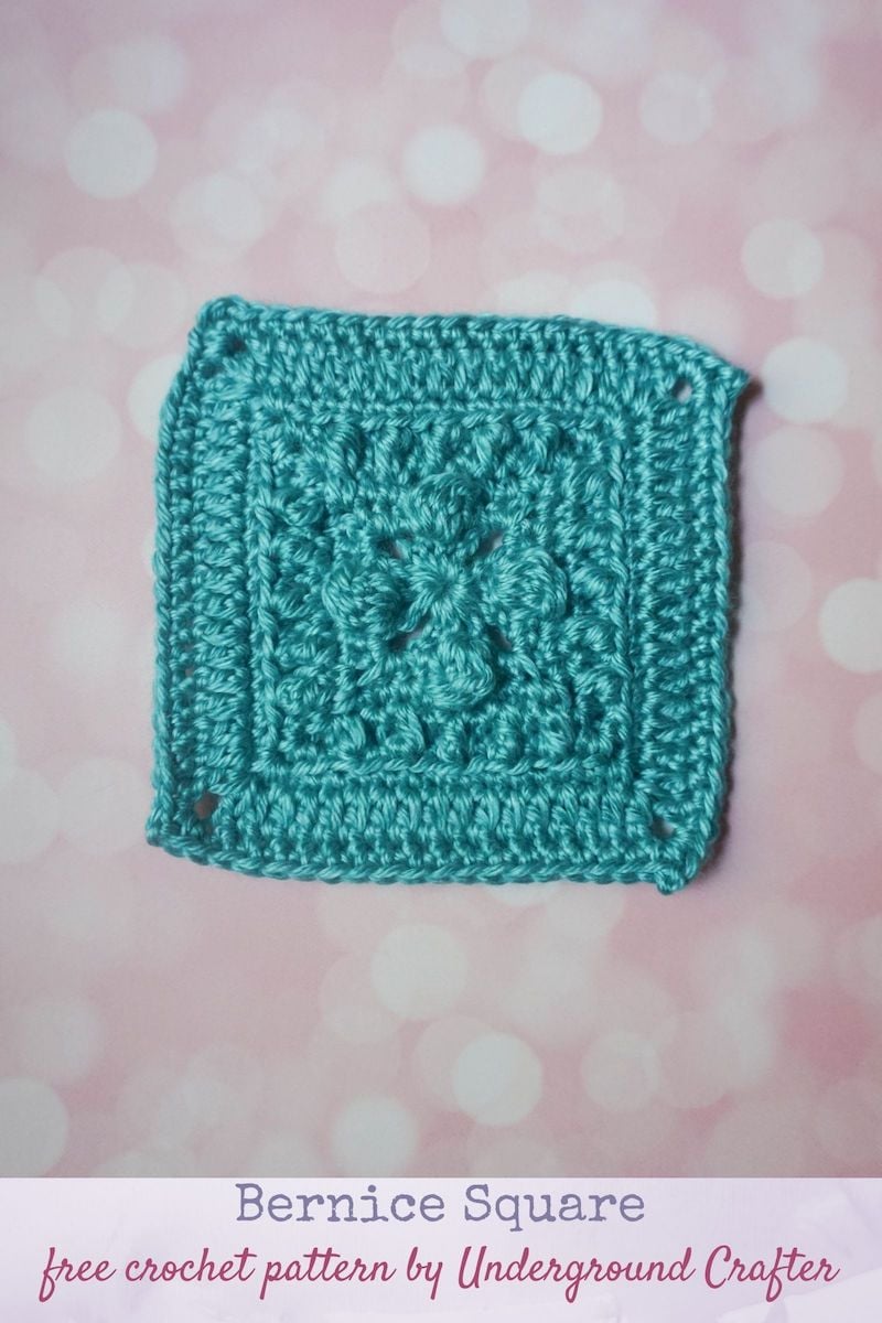 6 Inch Crochet Squares - Crochet Pattern Bonanza