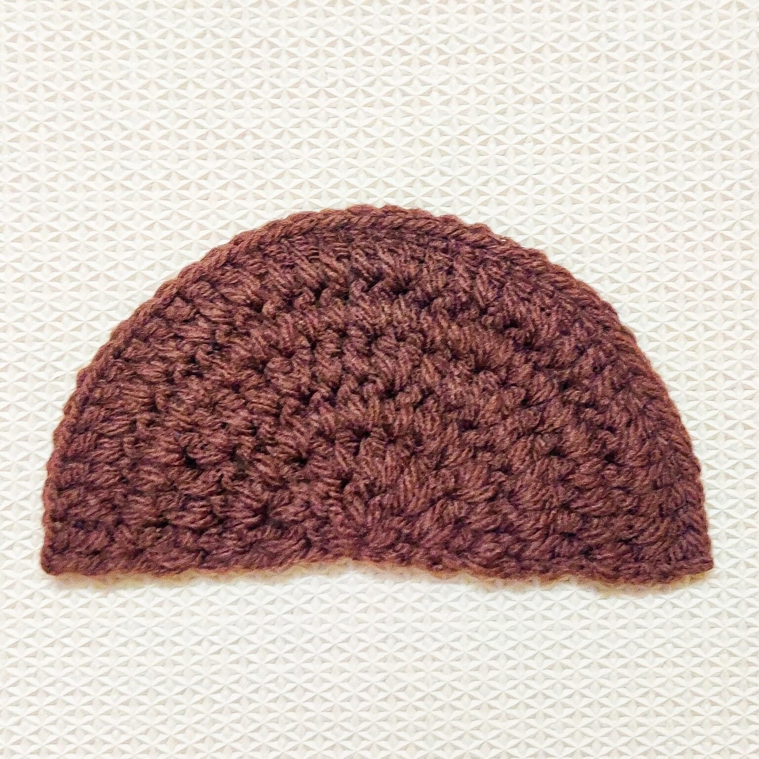 How To Make a Perfect Double Crochet Semi Circle - Crochet Pattern Bonanza