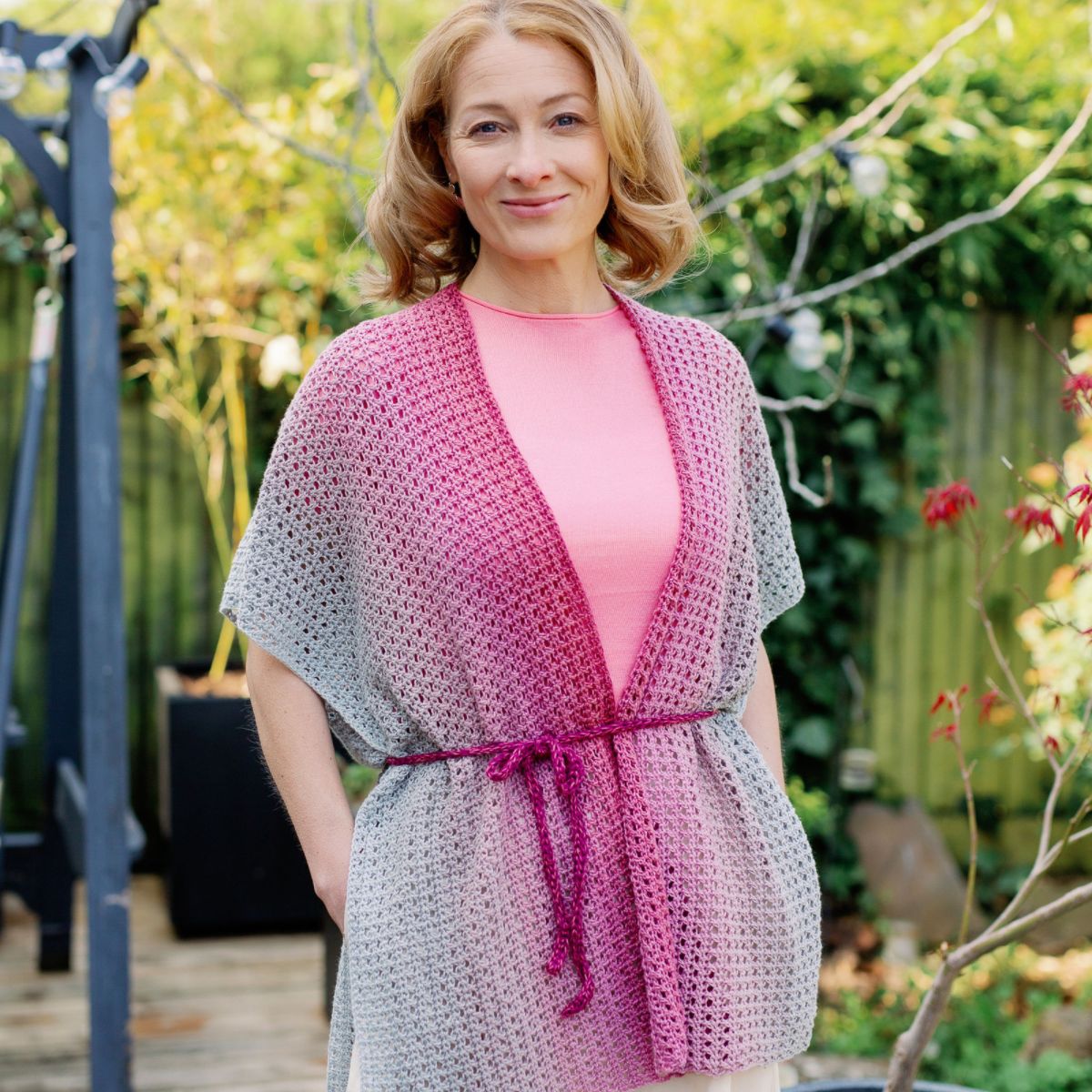 Cherry Blossom Cardigan - Crochet Pattern Bonanza