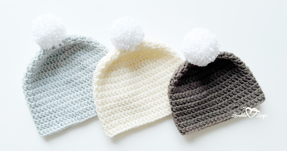 Baby Hat Crochet Pattern - Crochet Pattern Bonanza