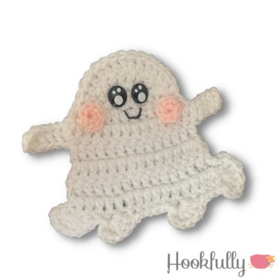 How To Make a Cute Crochet Ghost Applique - Crochet Pattern Bonanza