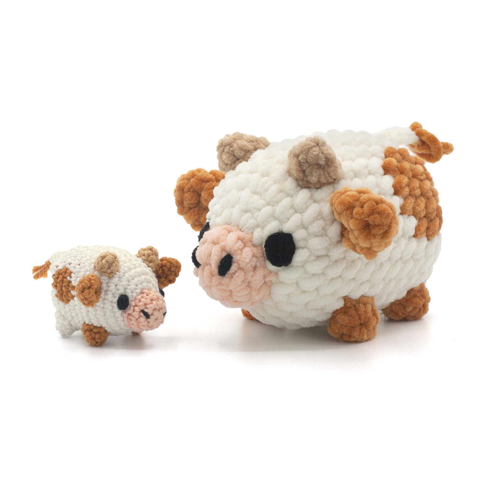 Free Cow Amigurumi Plushie Crochet Pattern - Crochet Pattern Bonanza